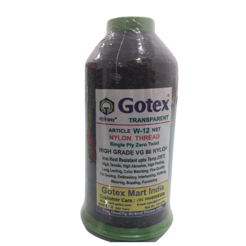 Gotex Transparent Nylon Thread W-12 | GOTEX
