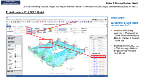 Module 5 - Lesson 6 - ProtaStructure 2019 SP7.0 | Structural Academy