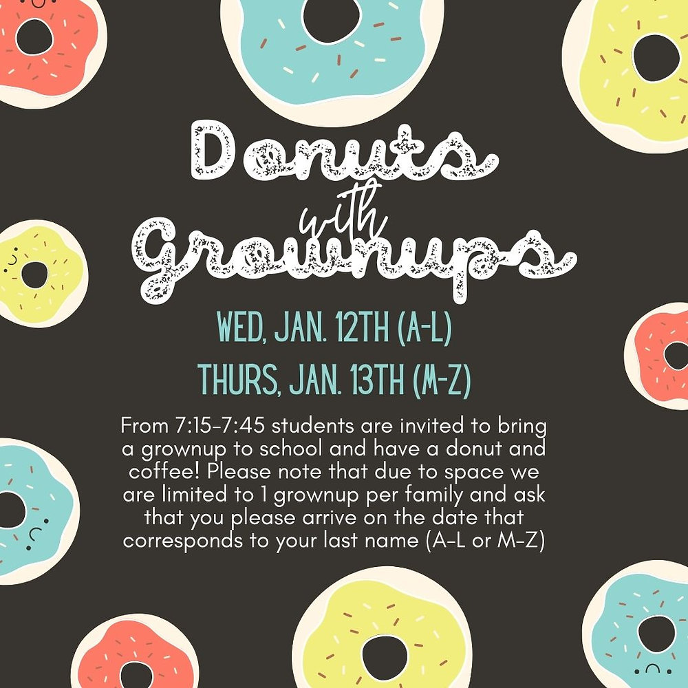 Donuts with Grownups!