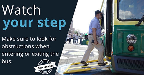 Passenger Education Posters | OTRP