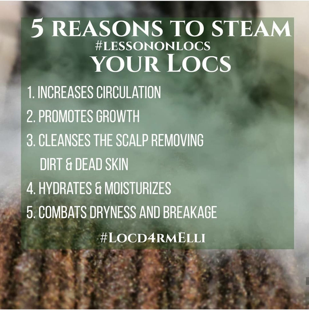 Lessons On Locs: 5 Reasons To Steam Your Locs