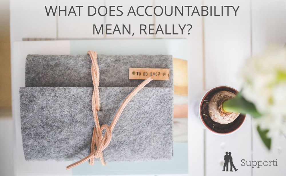 What does accountability mean?