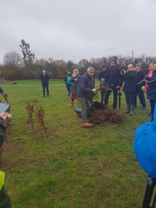 KUDOS TAKES PART IN LONDON'S LARGEST EVER TREE-PLANTING EVENT