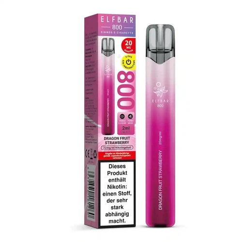 Elfbar 800 - Dragon Fruit Strawberry - Einweg-Vape | Shisha-Storee