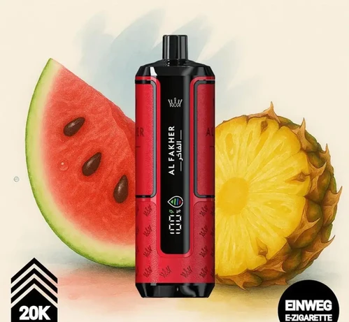 Al Fakher 20K - Watermelon Pineapple - Crown Bar | Shisha-Storee