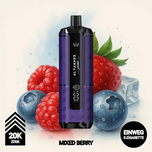 Al Fakher - Crown Bar - 20K - Mixed Berry kaufen | Shisha-Storee