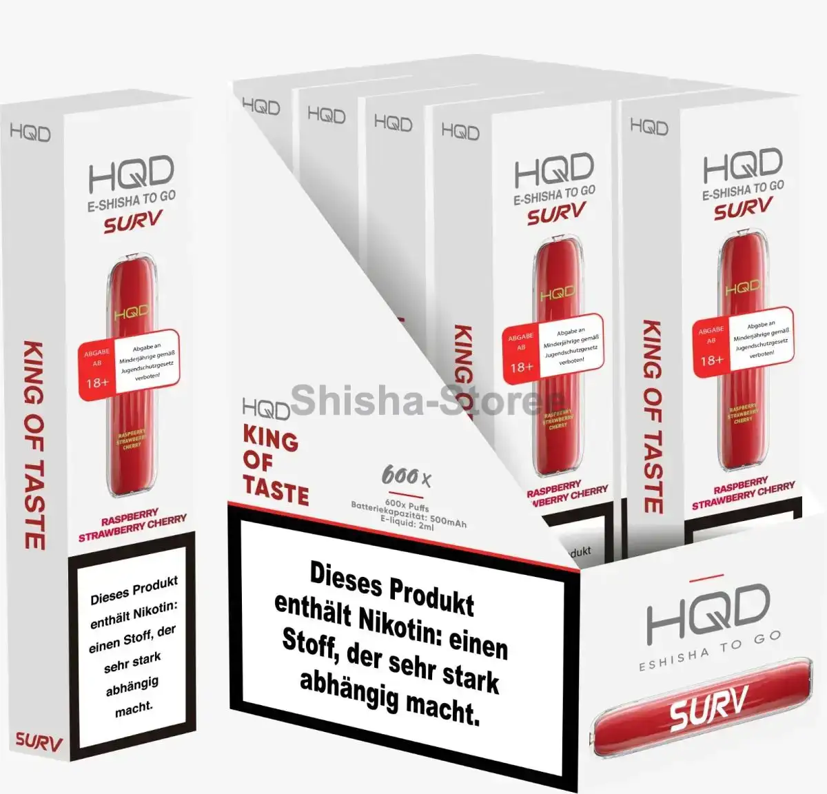 HQD Vape Wave / Surv 10er Set kaufen | Shisha-Storee