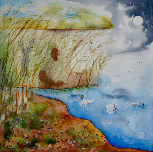 Sharad Ritu-4, (vk-136) | Vijay Kiyawat Art