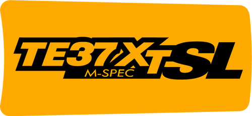 Volk Racing TE37XT SL 16-18" Spoke Sticker- Deep Yellow/Black (4 PCS ...