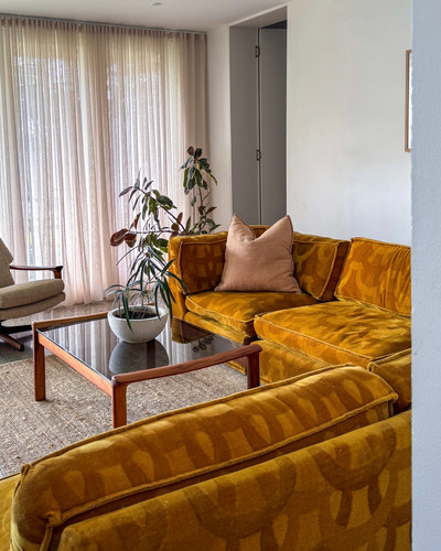 Tessa glass top coffee | Circa Sixty & Co.