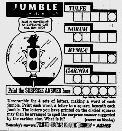 Classic Jumbles | jumble