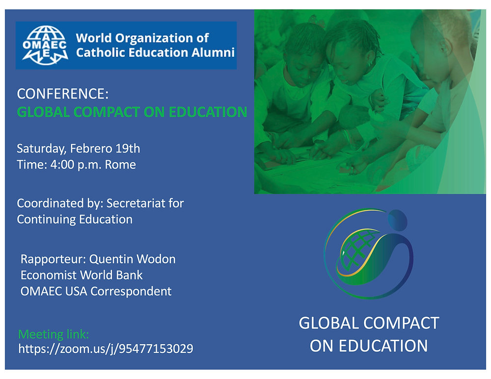 OMAEC Webinar On The Global Compact On Education February 19 in omaec-webinar-on-the-global-compact-on-education-february-19-in