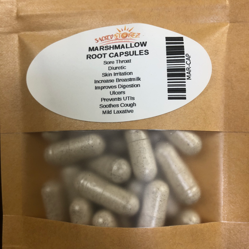 Marshmallow root capsules | SACRED STONEZ