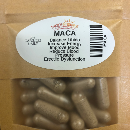 Maca root Capsules | SACRED STONEZ