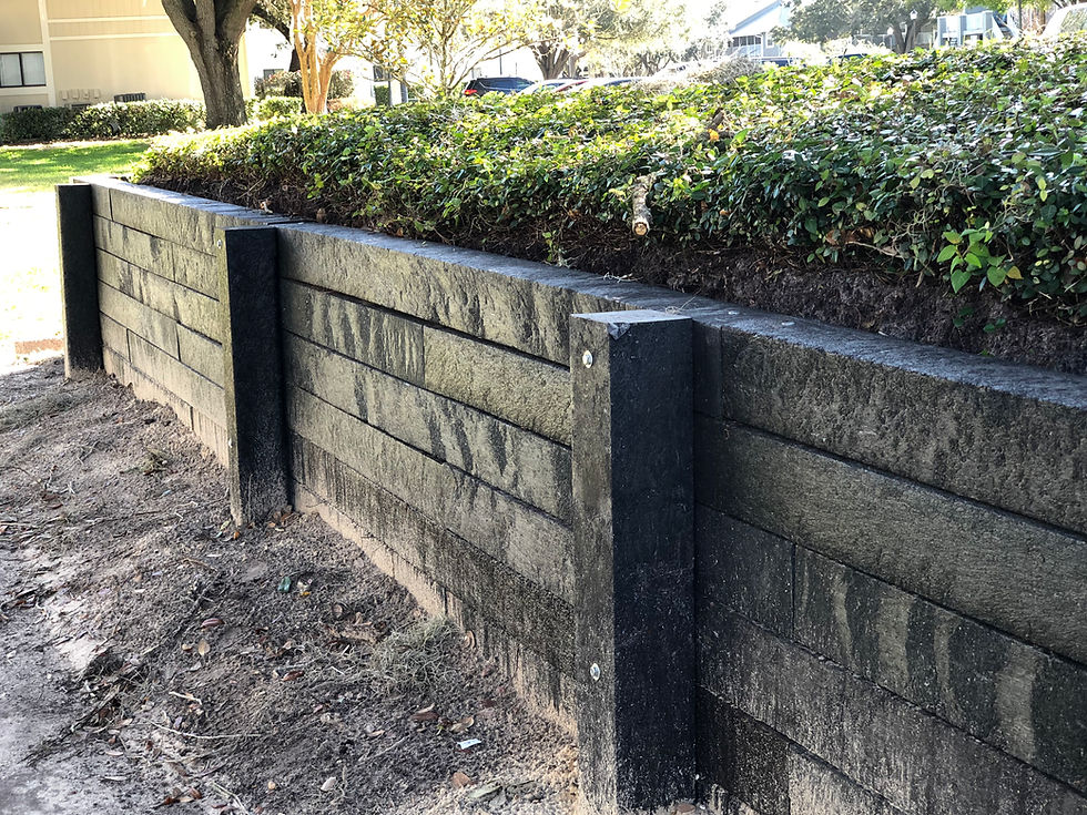Recycled Plastic Landscape Timbers | Home & Garden Projects