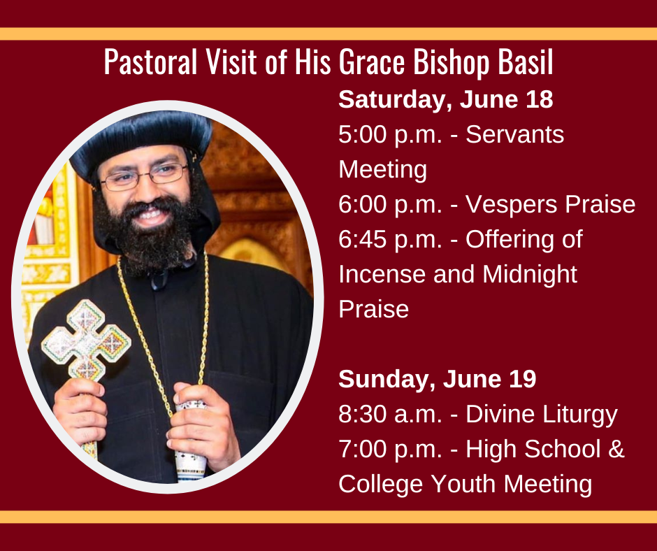 H.G. Bishop Basil's Pastoral Visit (June 2022)
