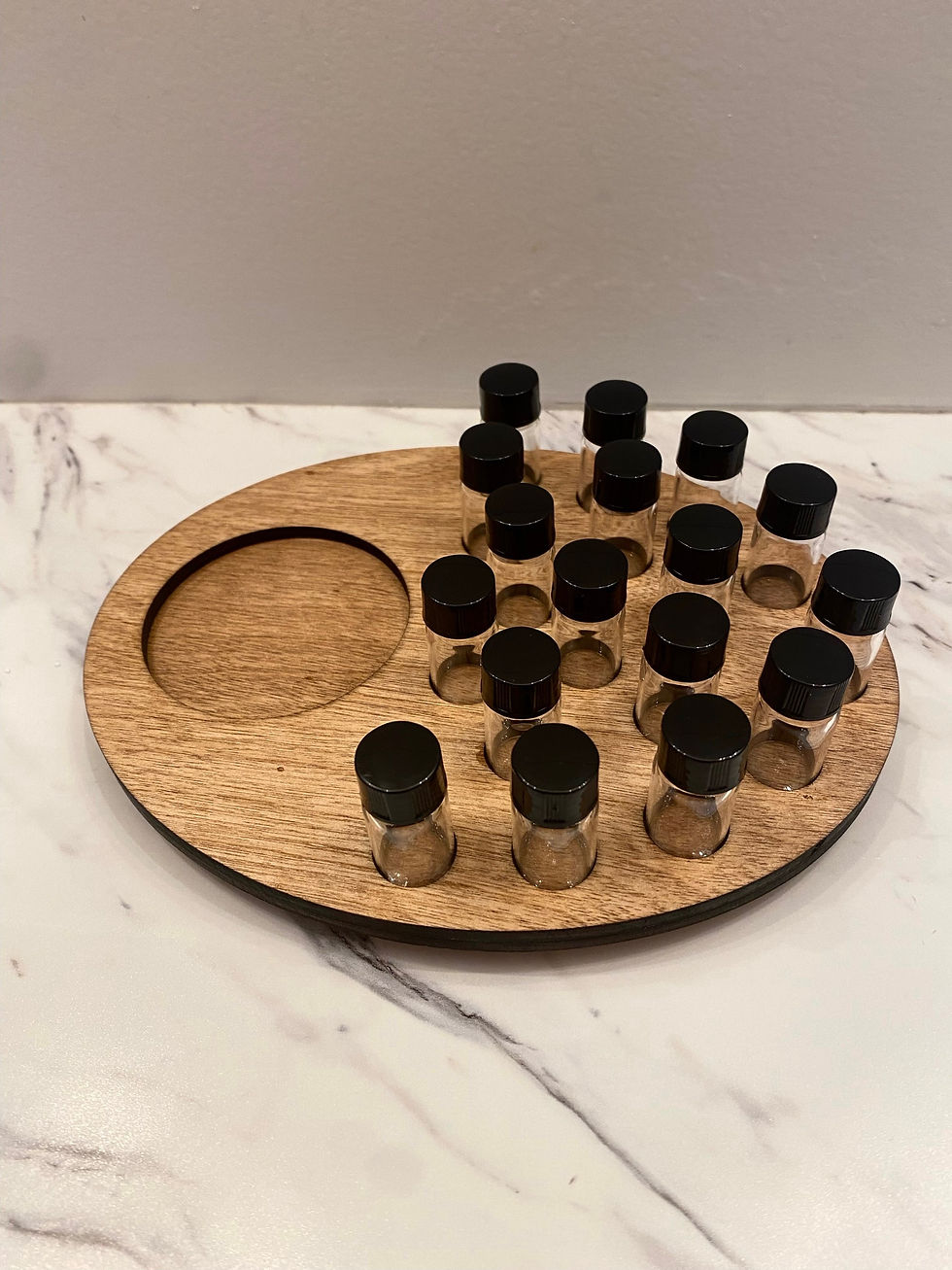 Fragrance display board | Buffalo Plaid Studio