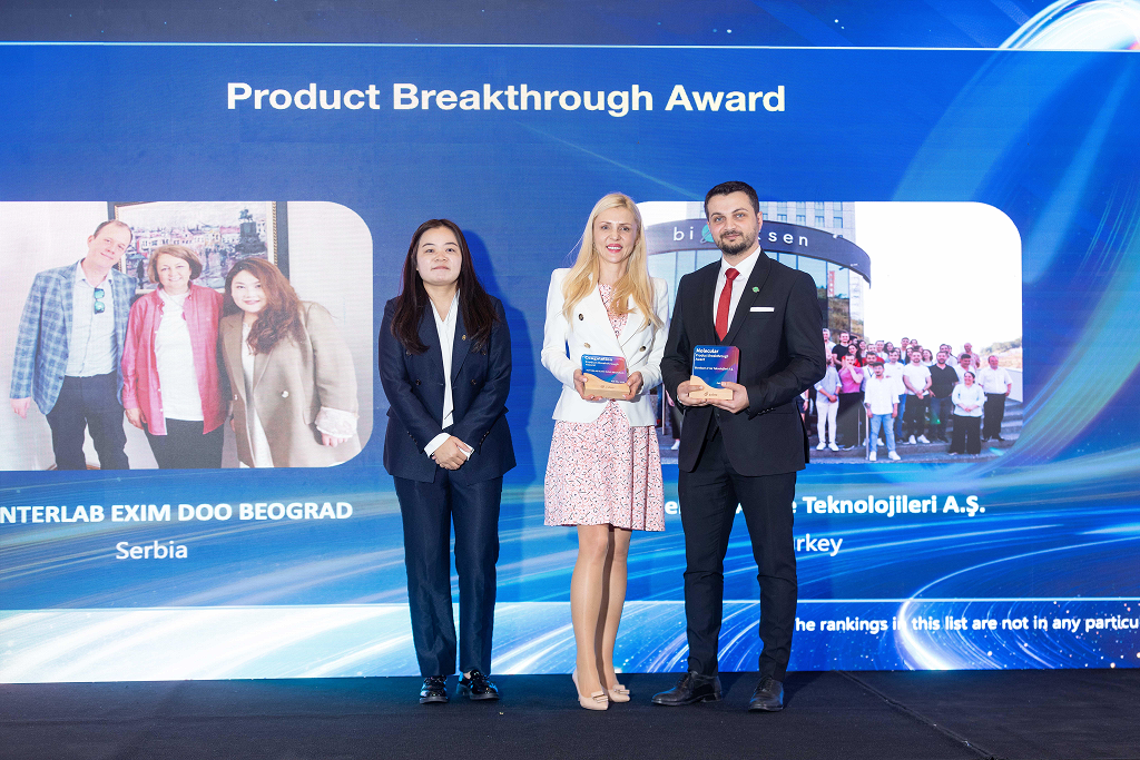 Bioeksen Recognized with an Award at the Event Organized by Zybio ...