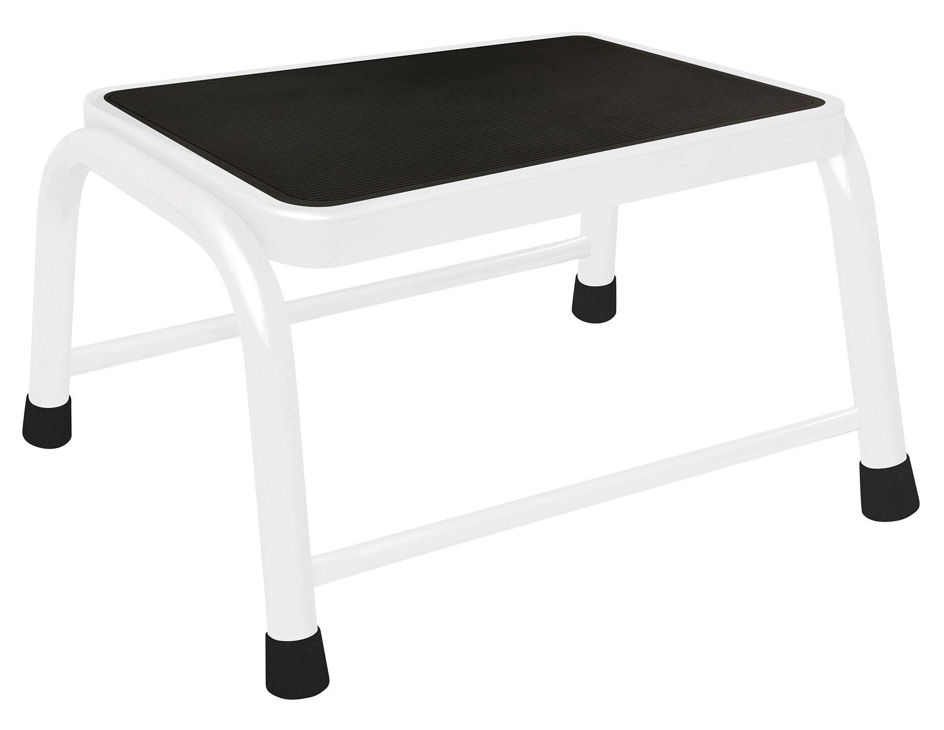 Faulkner 1 Step Stool White 100kg Domestic