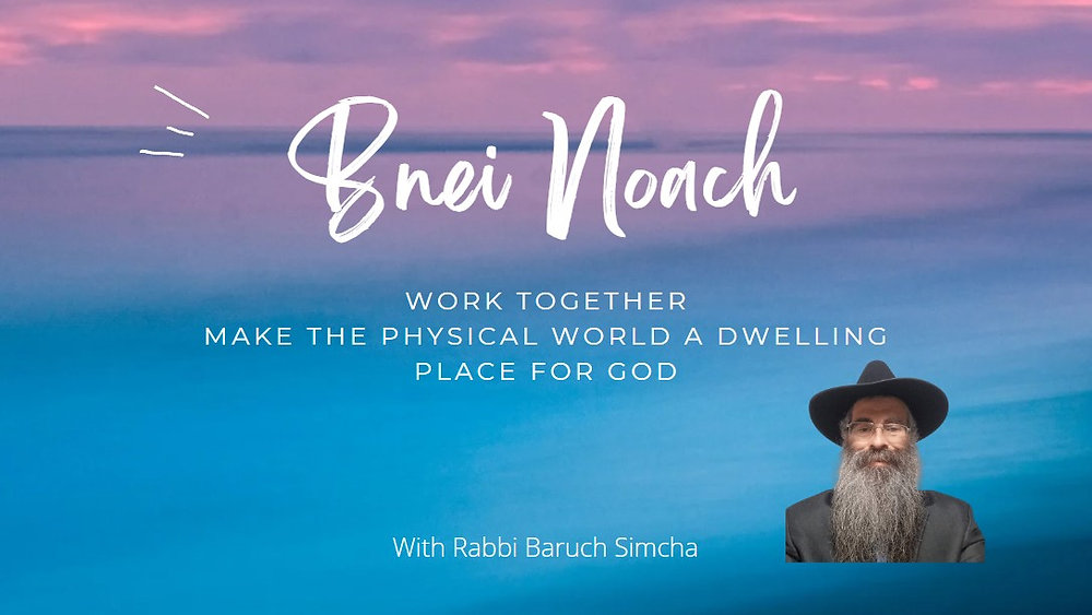 Parashat Noah - Sunday Live Talk with Rabbi Baruch Simcha