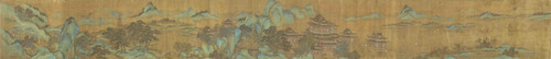 Observing the Tide at the Han Palace: Song Dynasty Landscape Painting ...