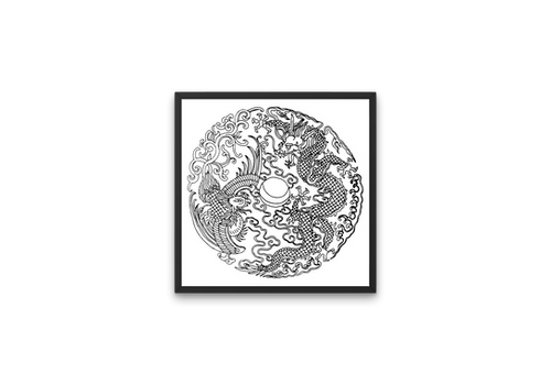 Dragon and Phoenix Patterns Design from Ming Dynasty Digital Art ...