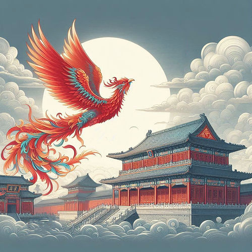 The Five Types of the Chinese Phoenix Fenghuang | ChinaFetching