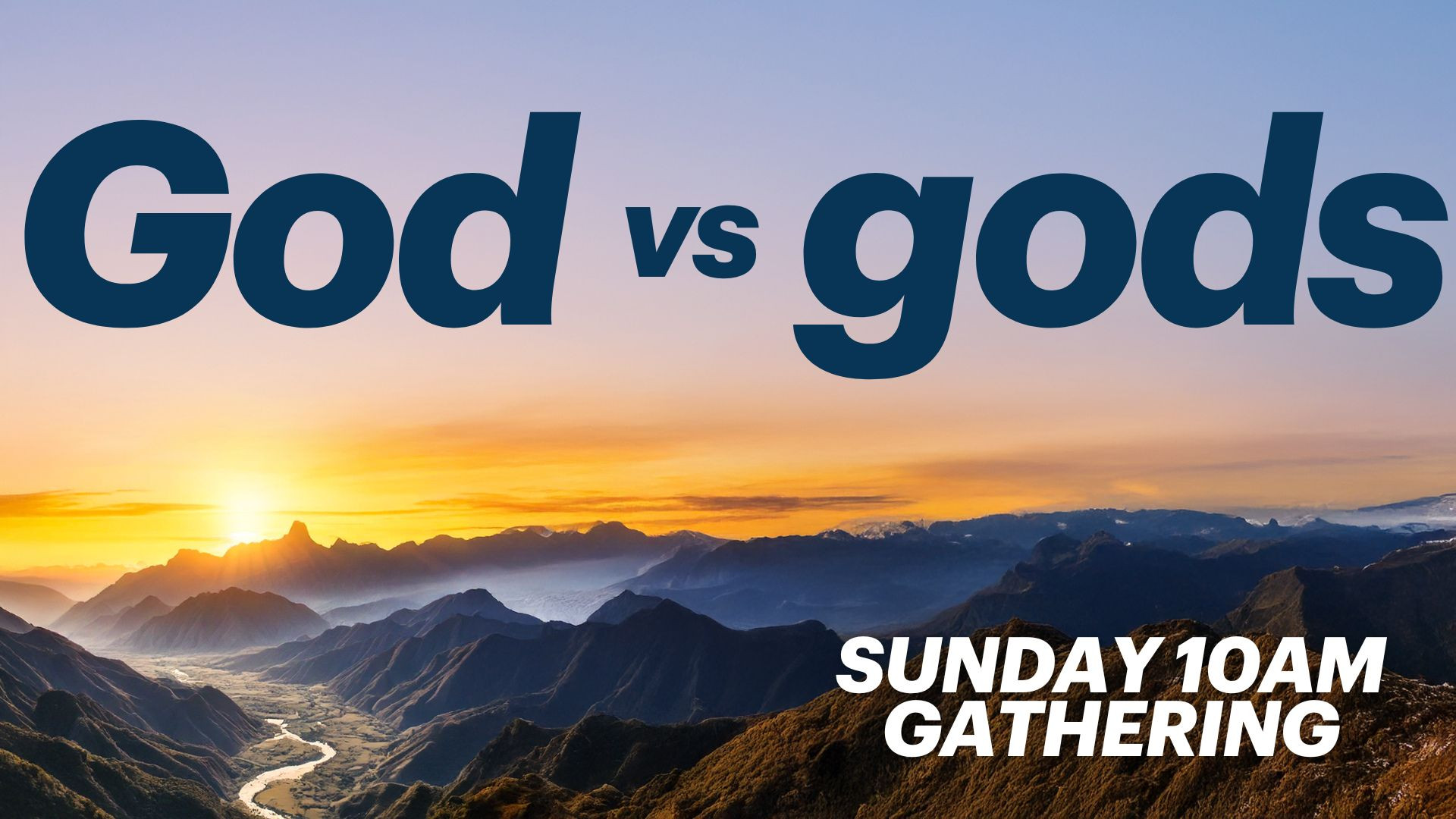 God vs gods