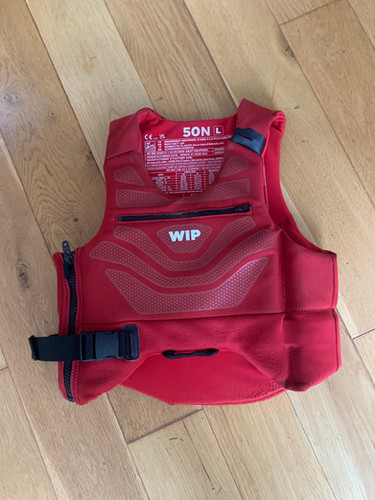 Forward Wip Impact protection vest used | SUP North Devon
