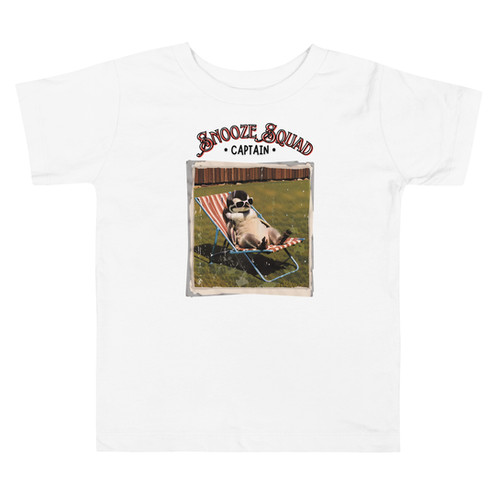 Snooze Squad Captain Toddler Tee | The Nap Time Show