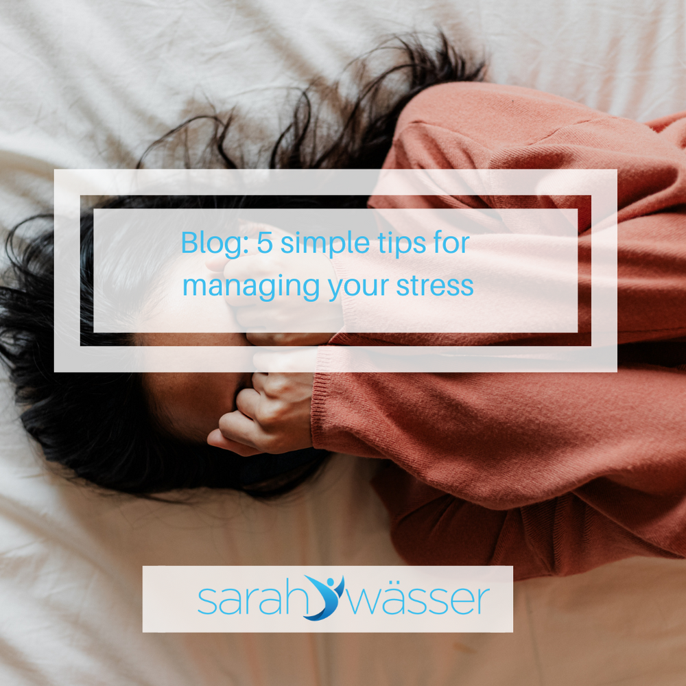 5 simple tips to manage your stress