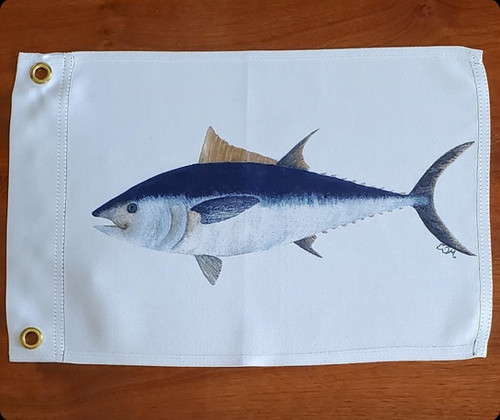 Bluefin Tuna Fish Flag - Print | Hatteras Fish Flags