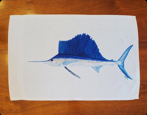 Sailfish Fish Flag - Print | Hatteras Fish Flags