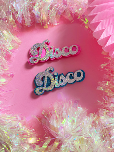 Disco Kitchen Disco Party Badge Pin | Katie Oldhaus