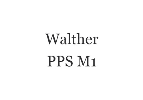 Walther PPS M1 Holsters | Holsters by DT