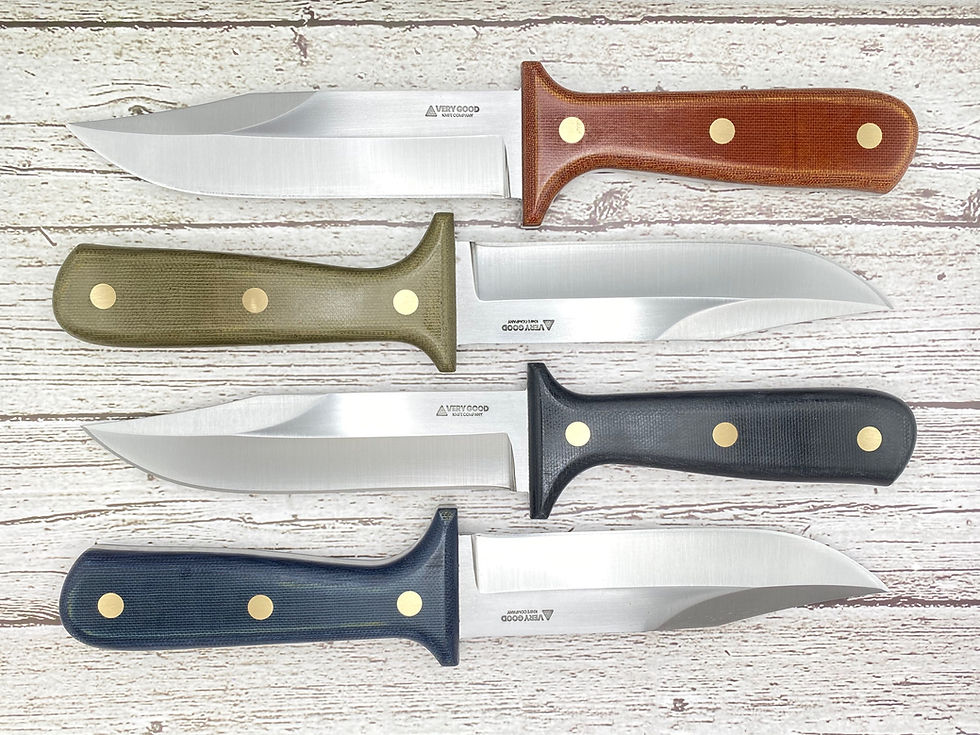 Shop | Very Good Knife Co: 80crv2 Work Knives