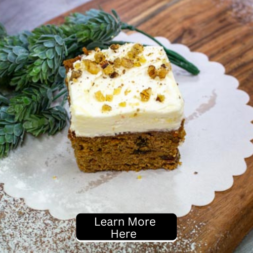 Carrot Cake Slice | Manly Bakery