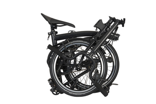 Brompton Bicycle, P LINE: Explore ( 12 Speed ) - Midnight Black ...