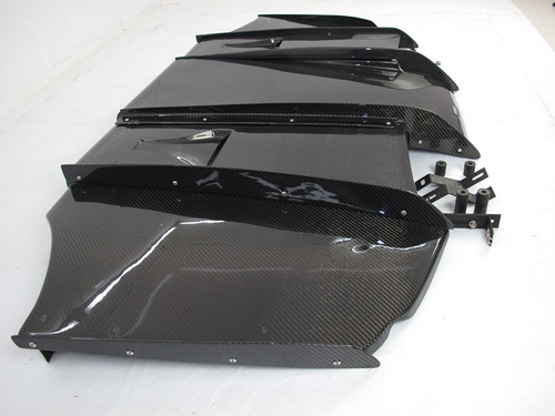 BMW F80/F82/F83 M3 M4 VAR STYLE REAR DIFFUSER W MATEL KITS ...