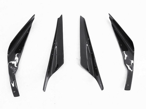 EVOLUTION X/10 VAR VER.1 WIDEBODY FRONT BUMPER CANARD-8PCS ...