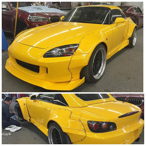 HONDA S2000 AP1/AP2 M&M RACING HYPER WIDE AERO KIT | manspeedautoparts
