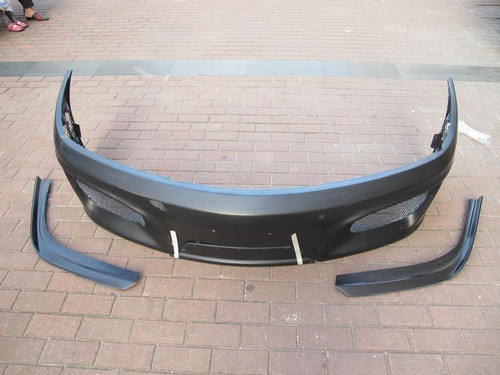FERRARI F430 ASI STYLE FRONT BUMPER WITH SPLITTER | manspeedautoparts