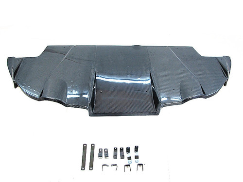 86/BRZ GT86/FT86/FRS CLEIB STYLE REAR DIFFUSER W/ FITTING KIT ...