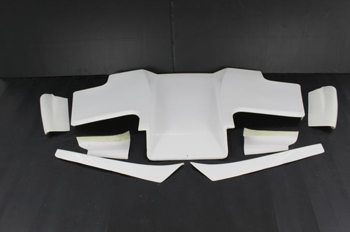 MAZDA FD3S RX7 RE-GT AMEMIYA STYLE REAR DIFFUSER W/ FIN&SIDE ADDON ...