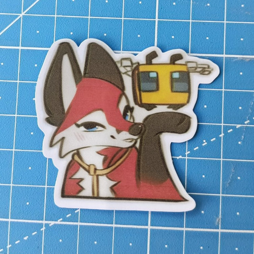 Vixy Bee Sticker by Hyilpi | uwu-store