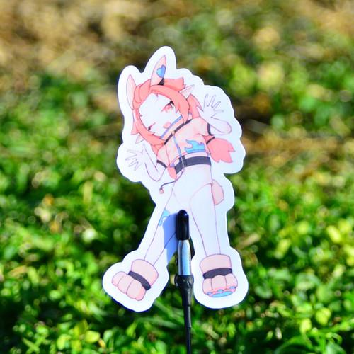 Chronia Bunny Paws Bodysuit Sticker | uwu-store