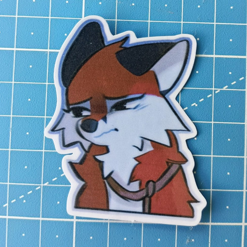 Vixy Cringe Sticker by Hyilpi | uwu-store