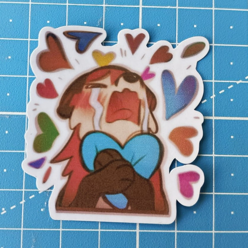 Vixy Sad Sticker by Hyilpi | uwu-store