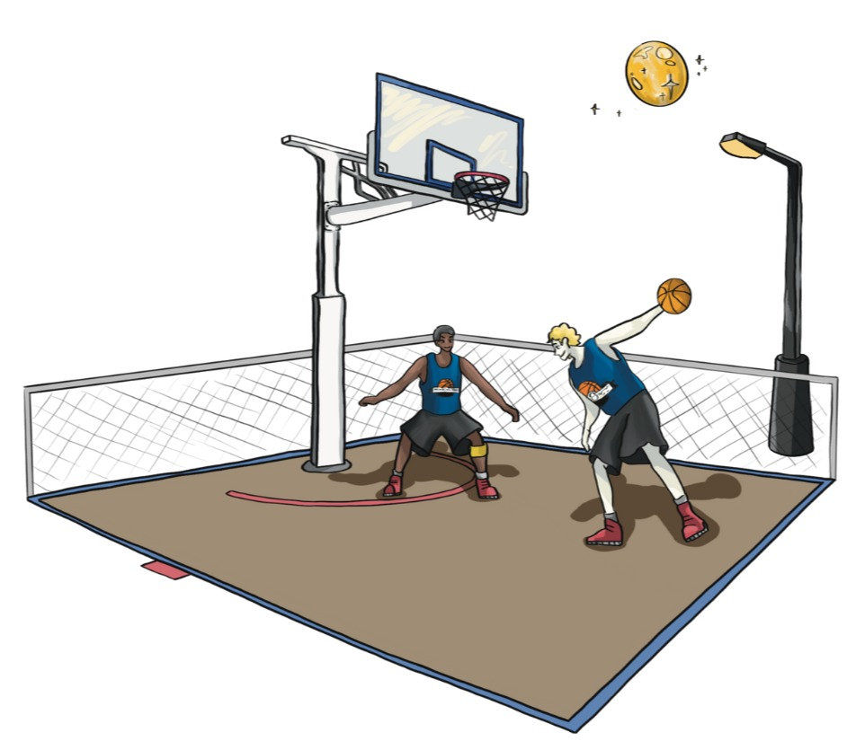 The Midnight Basketball league dunks on crime