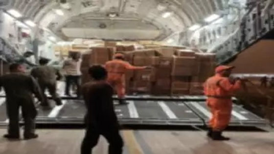 INDIA SENDS RELIEF TO TURKEY AND SYRIA